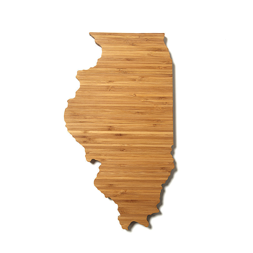 Illinois State Shaped Cutting Board – AHeirloom
